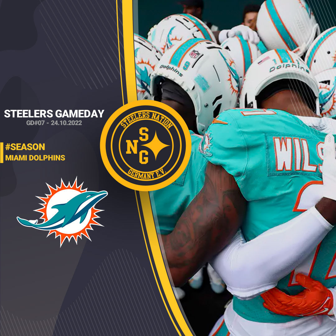 Game Preview Week 07 at Dolphins - Steelers Nation Germany e.V.