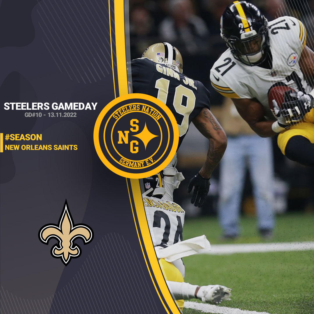 Preview Week 8: Saints @ Steelers - Steelers Nation Germany e.V.