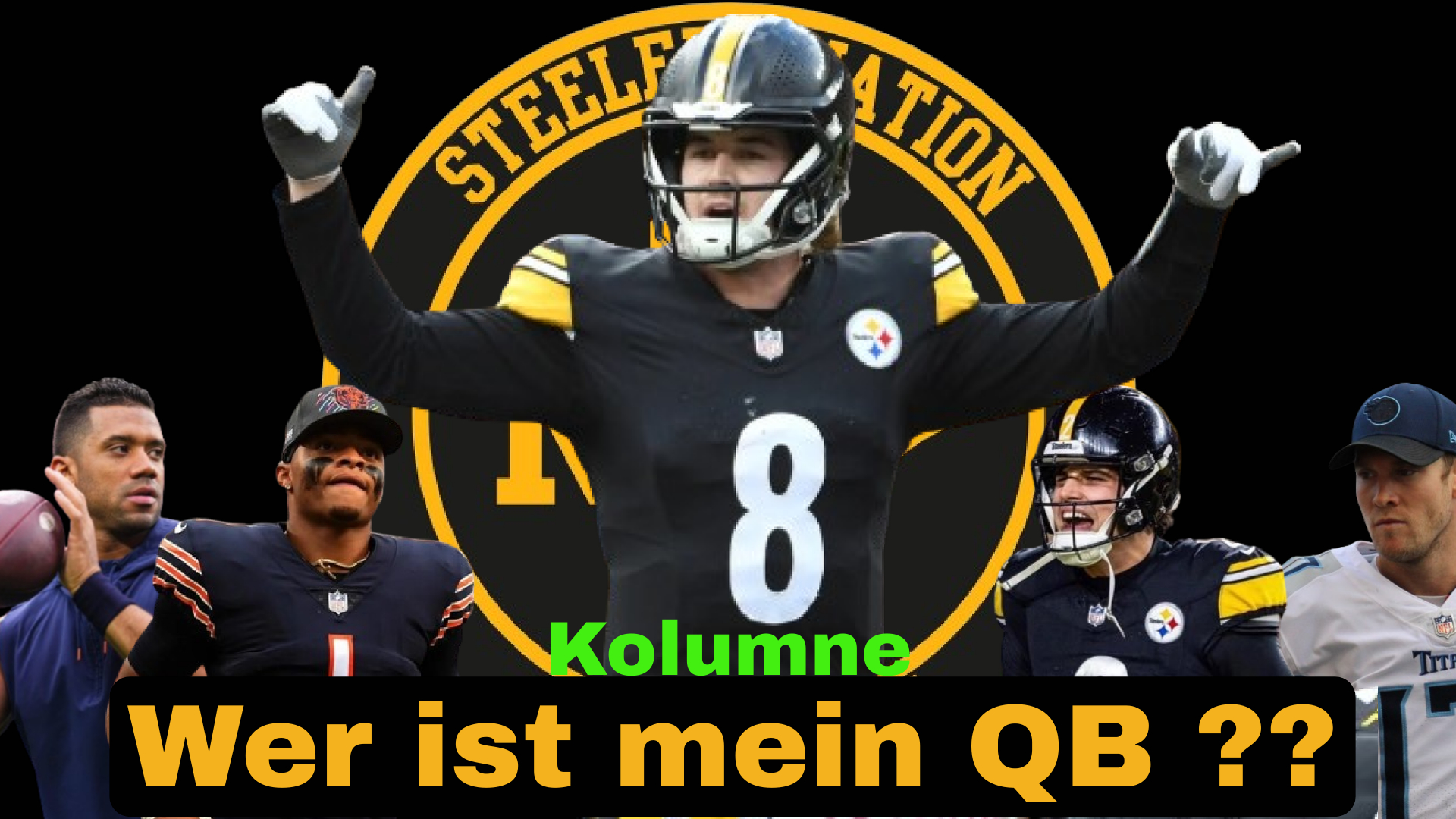 Der Starting QB der Steelers ist im aktuellen Roster - Steelers Nation Germany e.V.